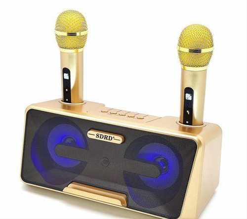 Караоке система sdrd SD-301 2 микрофона 20W.М-н