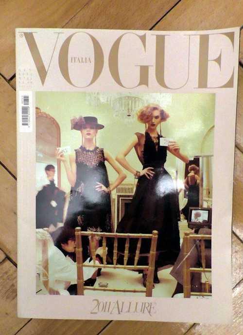 Журнал Vogue Italia Вог Италия №725 январь 2011