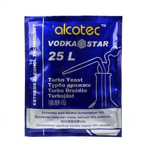 Турбо дрожжи Alcotec Vodka Star