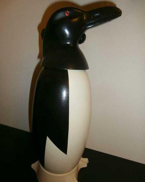 Сувенирный сифон-пингвин СССР