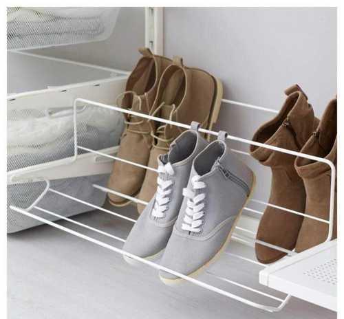 Икеа альгот Модуль для хранения обуви, белый 60 см