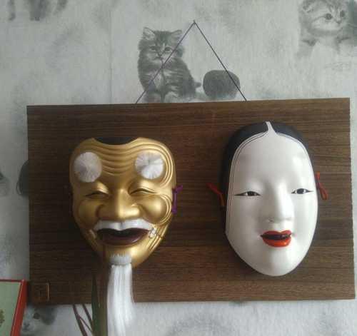 Японские маски театра Но