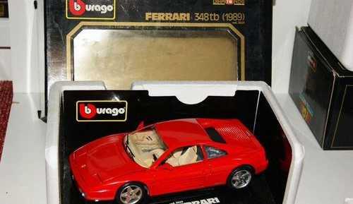 1/18 Bburago Ferrari 348tb Италия 1994г