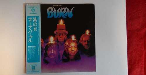Deep Purple 1974 - Burn, Japan, Lp, Obi, M/M