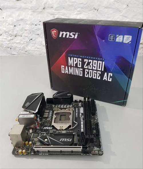 Материнская плата 1151v2 msi mpg z390i