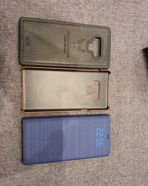 Чехол-книжка LED ViewCover Samsung Note9 и два дру