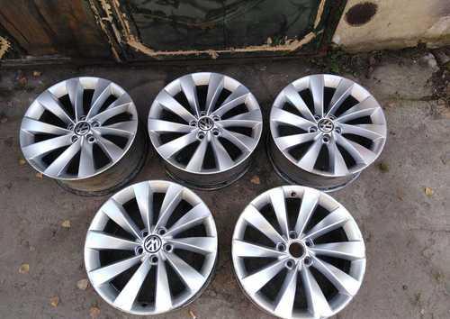 Оригинальные диски 5 шт. Volkswagen interlagos r18