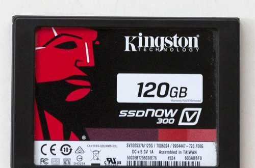 Жесткий диск Kingston SSD 120 Гб
