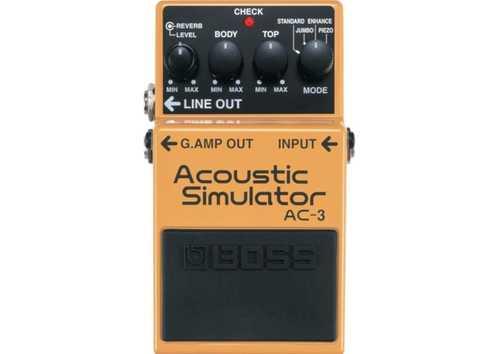 Гитарная педаль boss AC-3 Acoustic Simulator