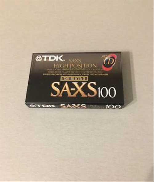 Аудиокассеты TDK SA-XS 100