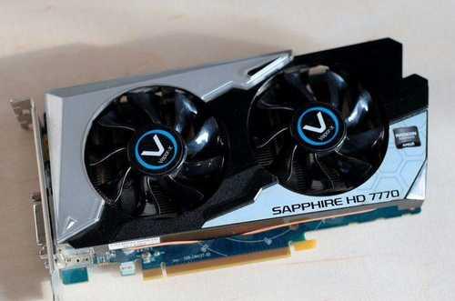 Видеокарта Sapphire HD 7770 (Radeon)