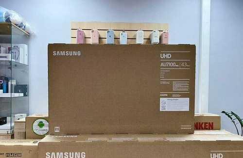 Телевизор Samsung ue43au7100u. Рассрочка