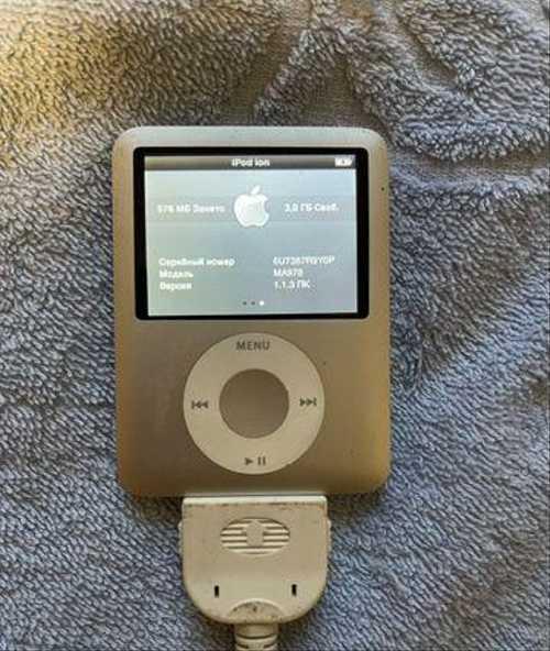 iPod nano 3gen 4gb