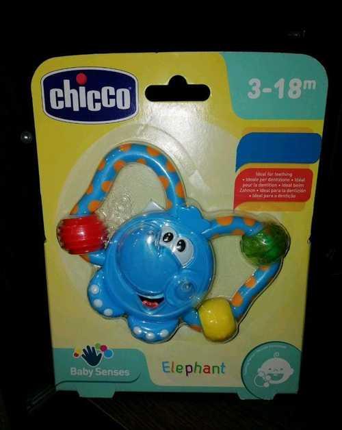 Chicco погремушка-прорезыватель