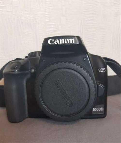 Зеркальный фотоаппарат Canon 1000D (body)