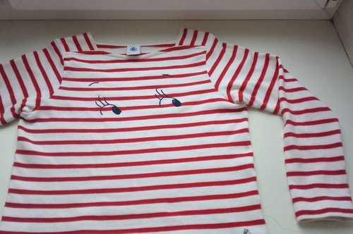 Лонгслив Petit Bateau(Франция) 128 см