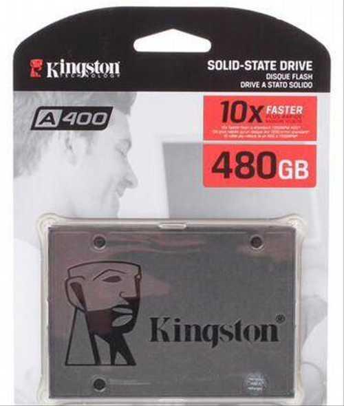 Накопитель SSD Kingston 2.5" SATA III 480Gb SA400S