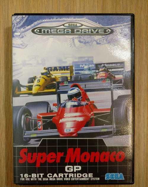 Картридж Super Monaco GP Sega Сега Оригинал