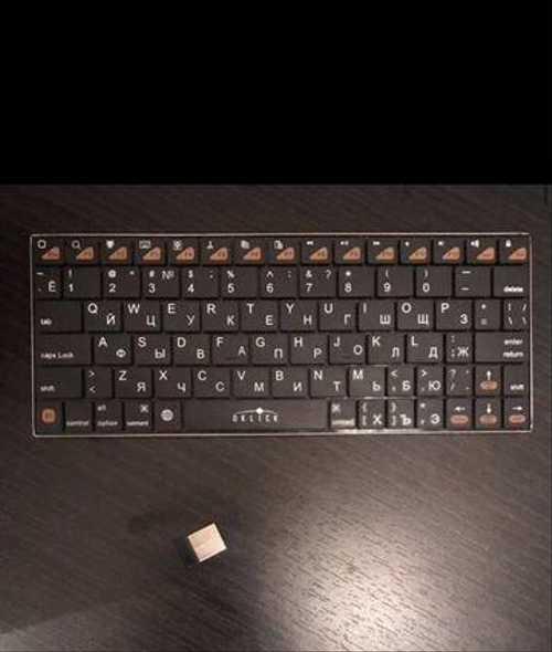 Клавиатура oklick 840S, USB, беспроводная