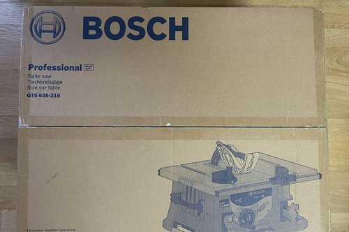 Распиловочный стол bosch gts 635