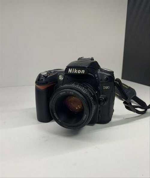 Фотоаппарат Nikon D90 +Объектив Nikon 50mm