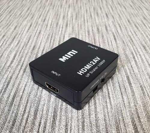 Переходник hdmi-RCA