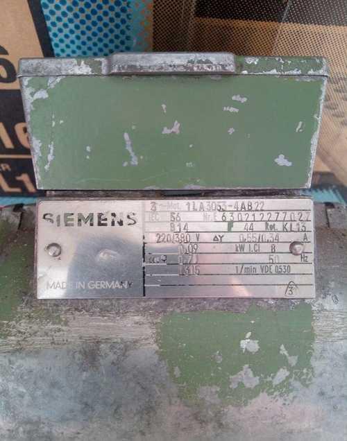 Электродвигатель Siemens