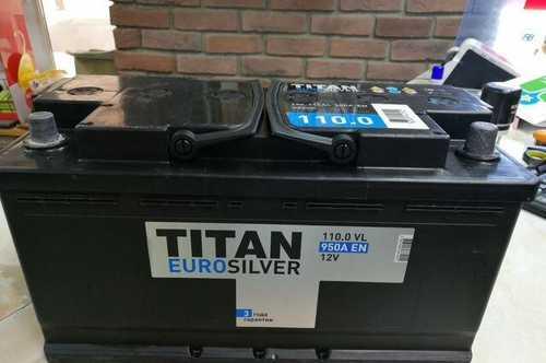 Аккумулятор titan euro silver 85 ah 12v пуск ток 800 а обратная полярность газель next