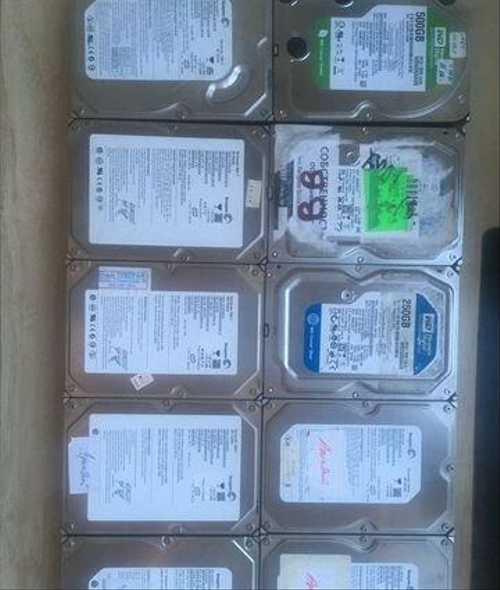 Жесткие диски HDD 1500 - 200 GB