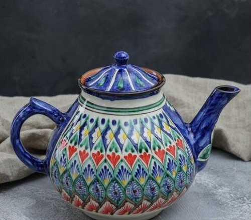 Чайник заварочный Риштанская керамика, 1600 мл