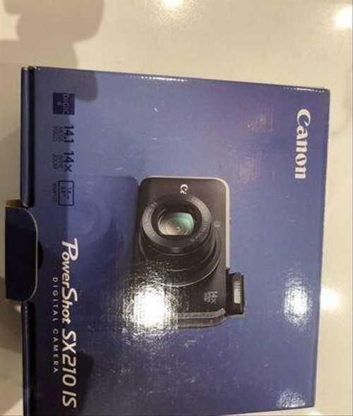 Фотоаппарат Canon powershot sx210 is