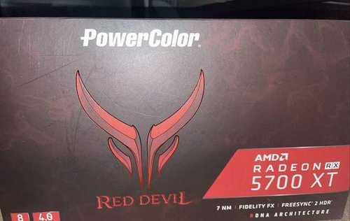 Видеокарта Powercolor radeon rx5700xt