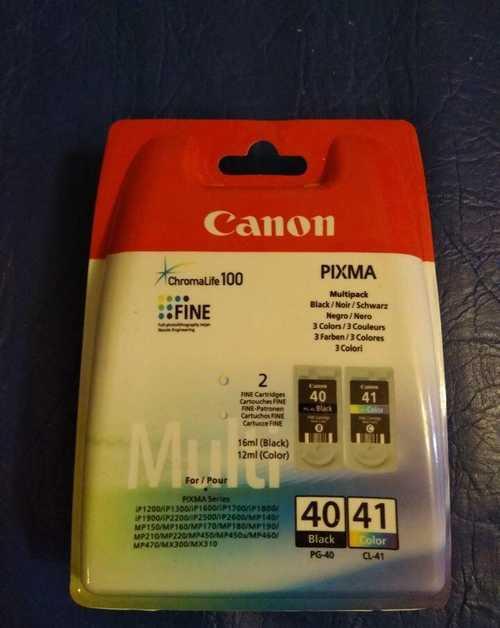 Набор картриджей Canon PG-40 + CL-41 multi pack