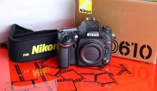 Nikon d610 Body