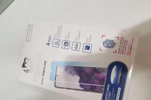 Защитное стекло WhiteStone для Samsung S20