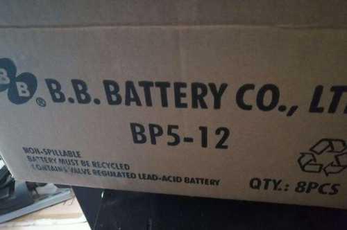 Аккумуляторная батарея BB BP5-12