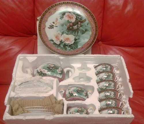 Чайный сервиз 24 предмета china colour porcelain