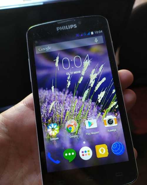 Philips Xenium V387 16gb/2gb с коробкой