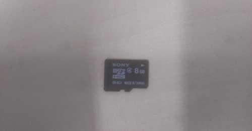MicroSD HC 8 GB Sony Флеш карта/накопитель