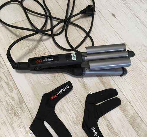 Плойка-волна BaByliss PRO Tourmaline Triple Waver