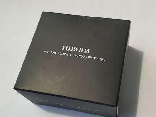 Адаптер Fujifilm M mount for X mount
