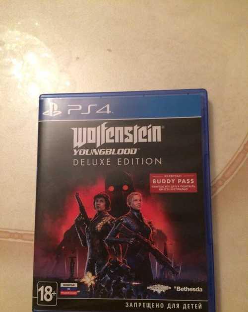 Wolfenstein Youngblood deluxe edition Ps4