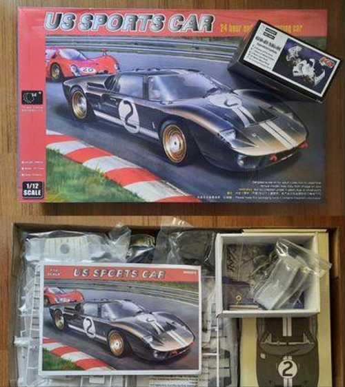 Trumpeter 1/12 Ford GT40 + Ph parts Deluxe