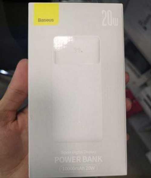 Power bank 10000mAh 20W Белый