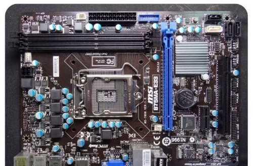 LGA 1155 MSI B75MA (PCI-e 3.0, S-ATA3, USB 3.0)
