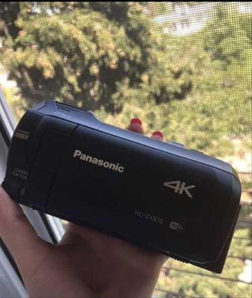 Видеокамера 4к Panasonic HC-VX870