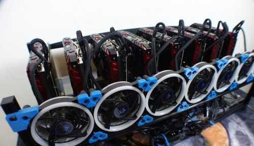 Mining-rig (майнинг ферма) 8x RX570