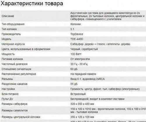 Усилитель-сабвуфер topdevice