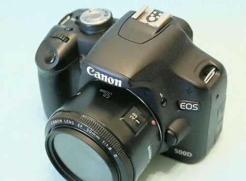 Canon 500d kit фото