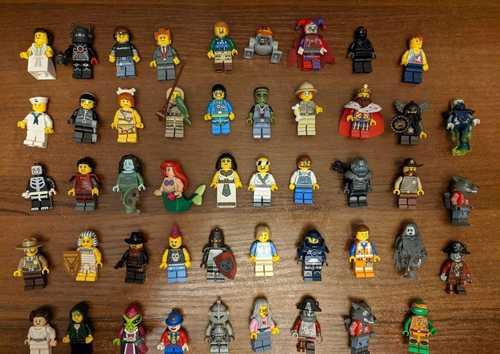 Lego минифигурки коллекционные и из наборов